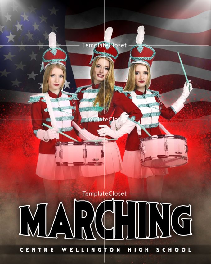 Centre High School Marching Templates