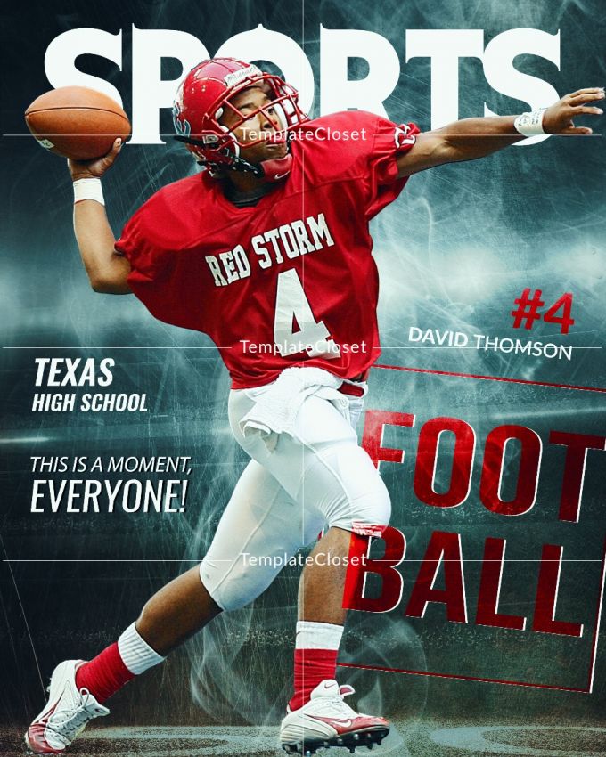 Sports Magazine Cover Photography