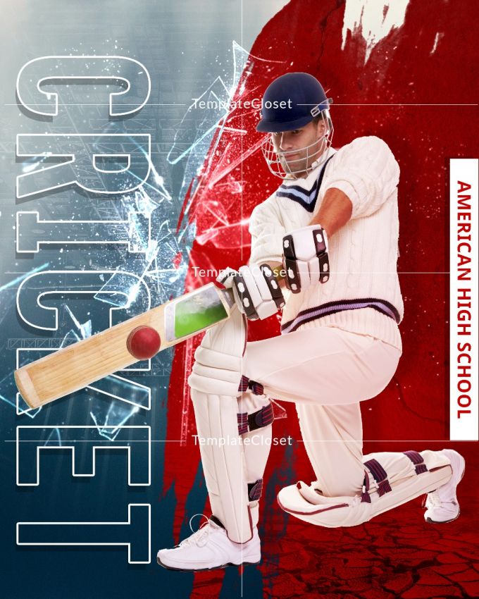 Cricket Sports Template