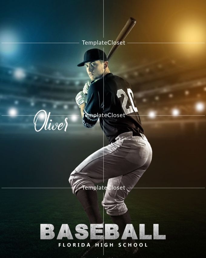 Baseball Florida High School Template