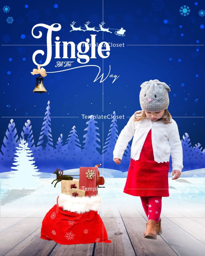 Merry Christmas Jingle All The Way Template