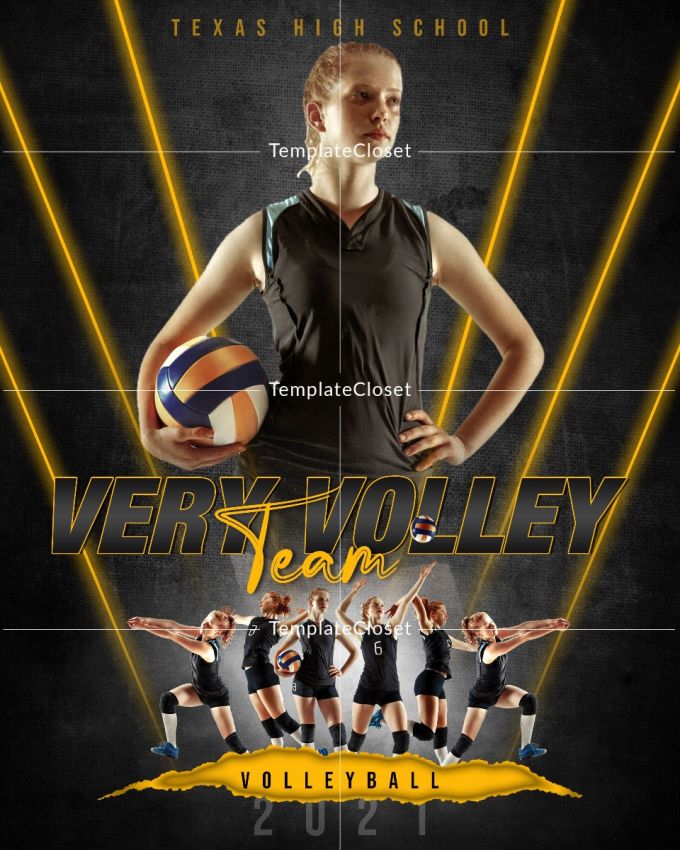 Volleyball - Very Volley Team Template