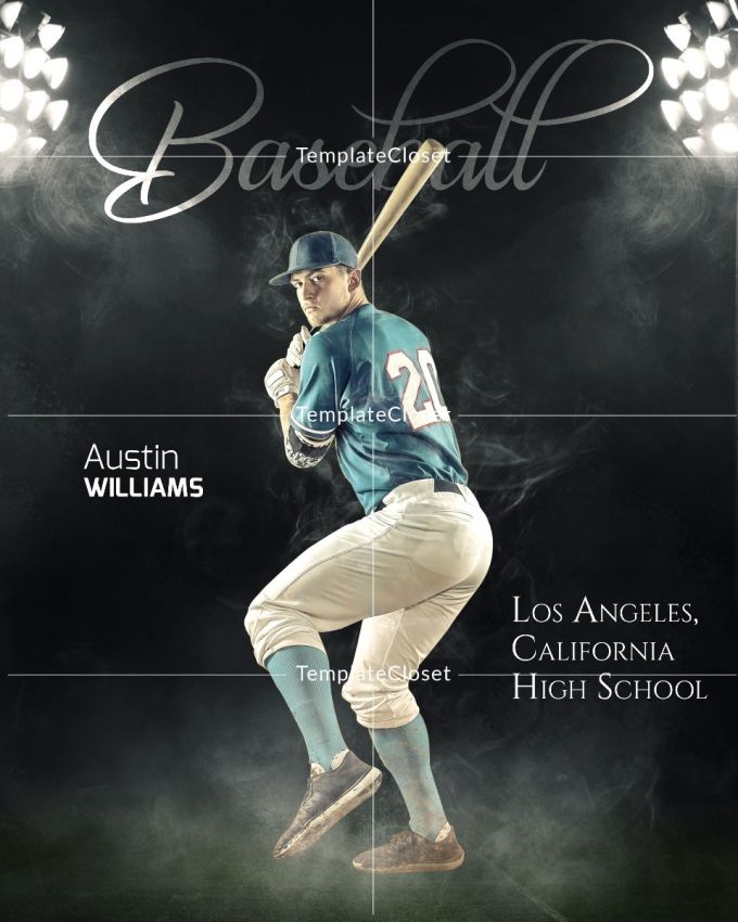 Baseball Austin Williams Template Photography