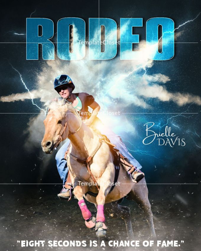Rodeo Brielle Davis Template Photography