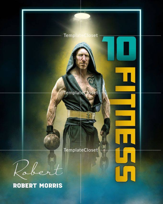 Robert Morris Fitness Photography Template